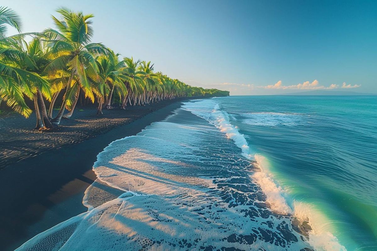 Les meilleures plages de sable noir à explorer